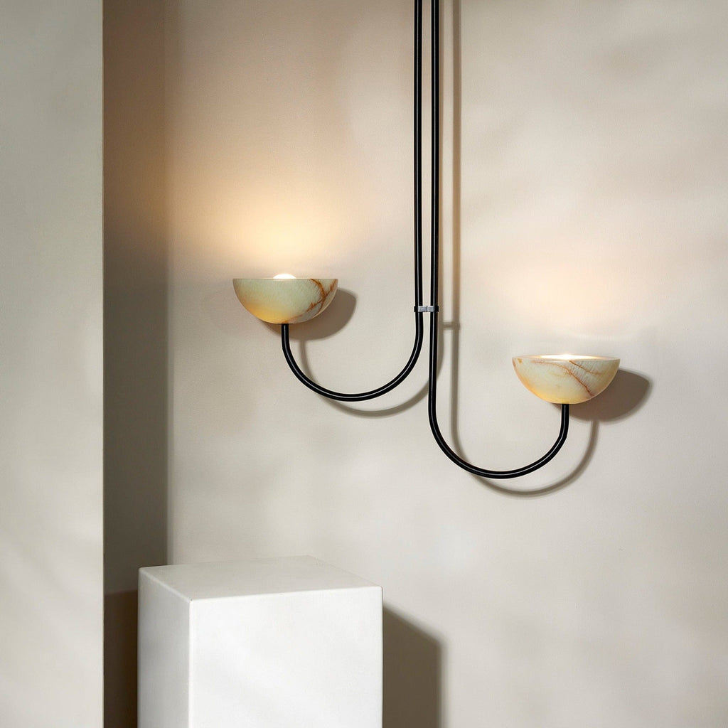 Aurelia Double Offset Pendant Light - Residential and Commercial
