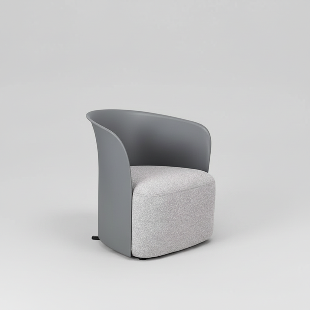 Brea Armchair Upholstered or PP Shell