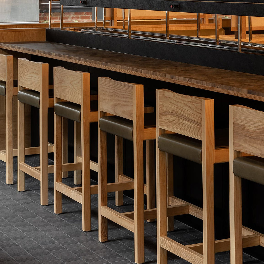 Gunzel Bar Chair - Timber seating | Australian Designed & Made ...