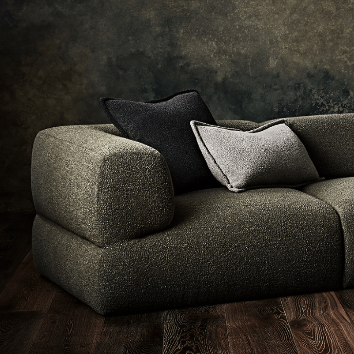Instyle Cocoon Fabric Wool-Rich Bouclé Blend