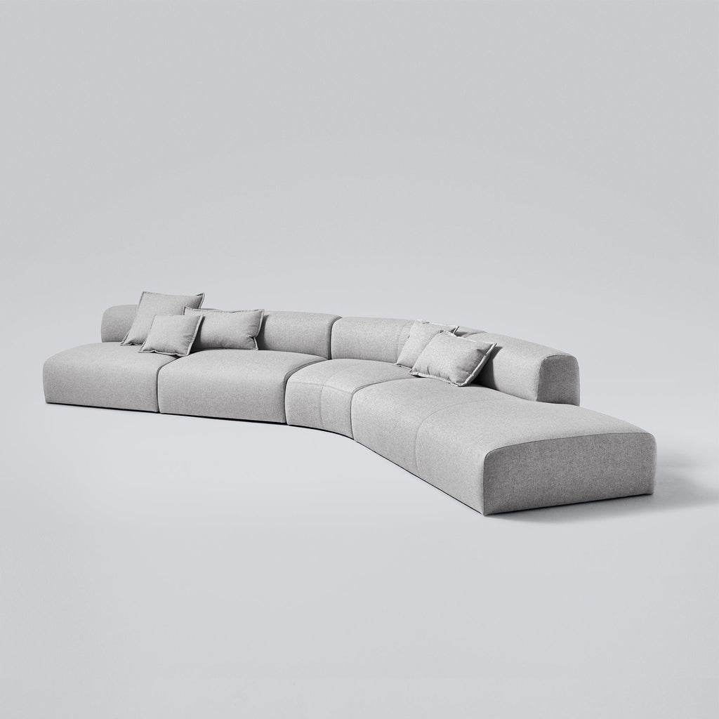 Puffalo Deluxe: Customizable Chaise and Corner Modules
